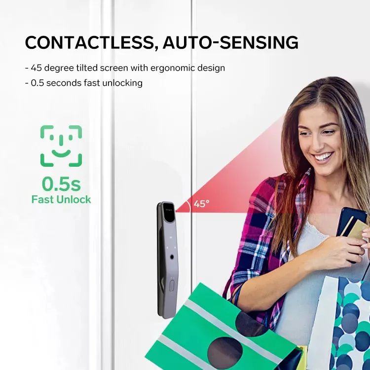 Smart Door Lock with Face Recognition - Secure & Convenient