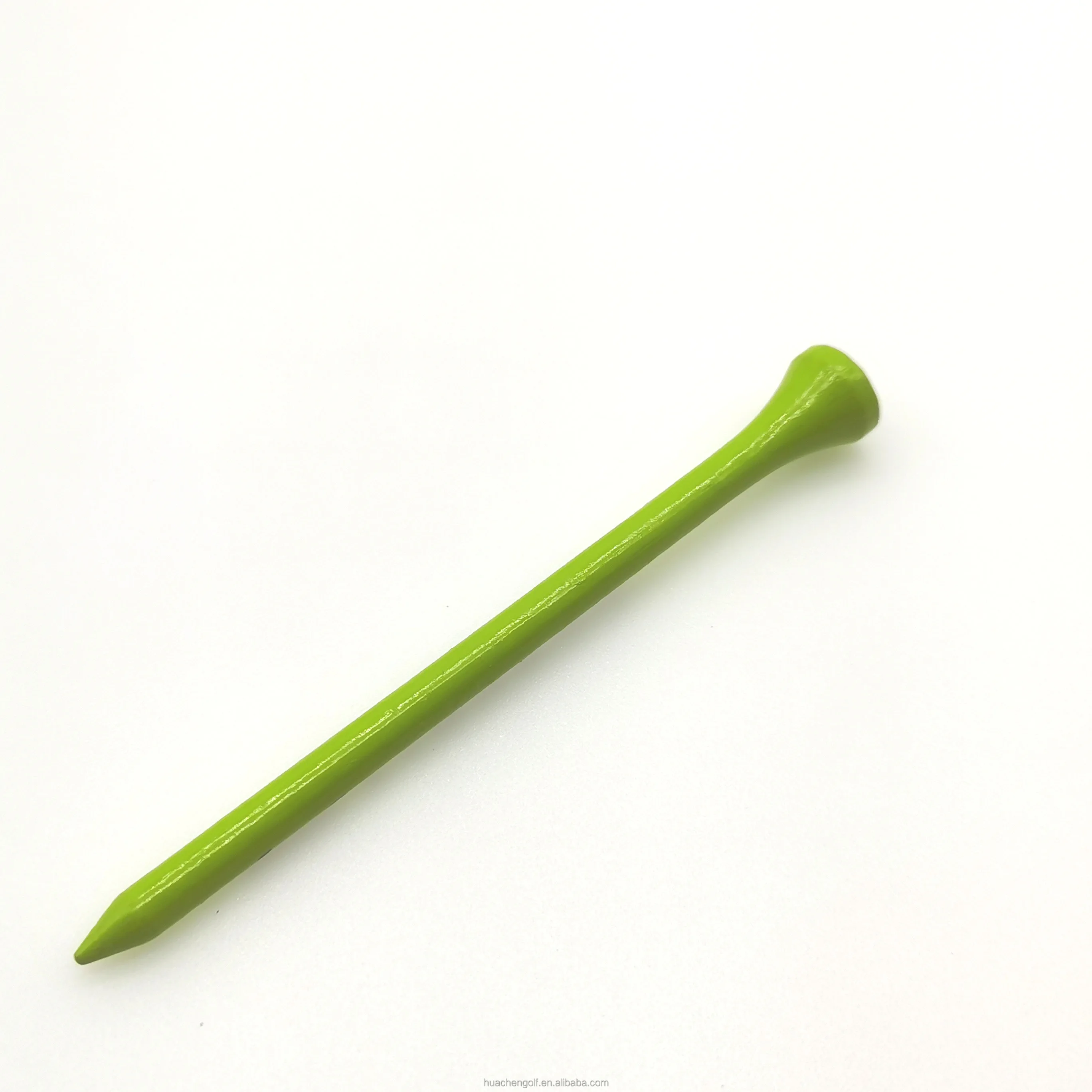 OEM Customized 100mm Long Bamboo Golf Tees with Logo Stripes