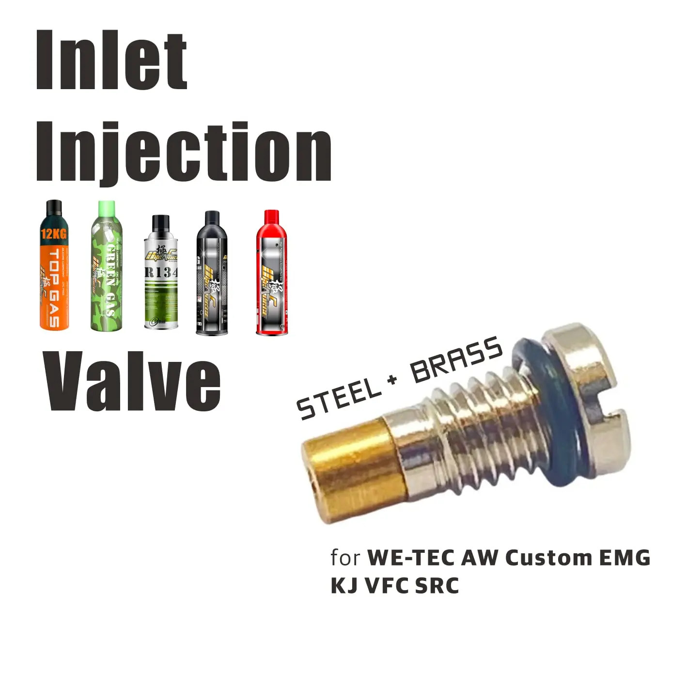 Inlet Valves For We Gas Magazine 3pcs/pack G17 18c 19 35 M84 M9 M84 ...