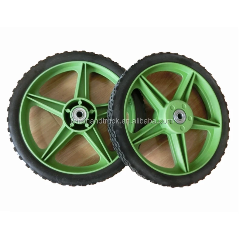 12" Plastic Rubber Wheel 12x1.75 Pvc Rubber Wheel 12"x1.75" Lawn Mower ...