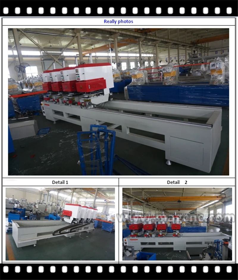 Upvc And Pvc Profile Double Head Plastic Welding Machine /vinyl Window ...