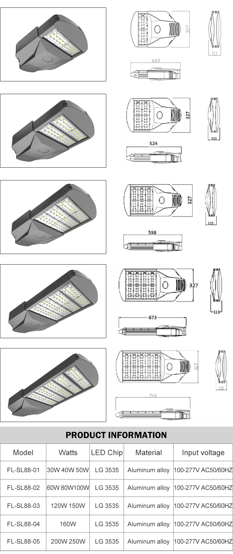 Freylite Best Price High Power Aluminum Body Zhaga Led Lamp Road ...