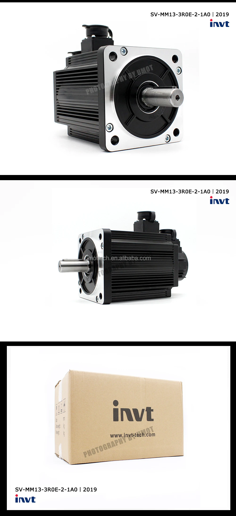 Invt Servo Da200 3kw 14.3nm 2000rpm Ac Servo Motor Single Phase 380v ...