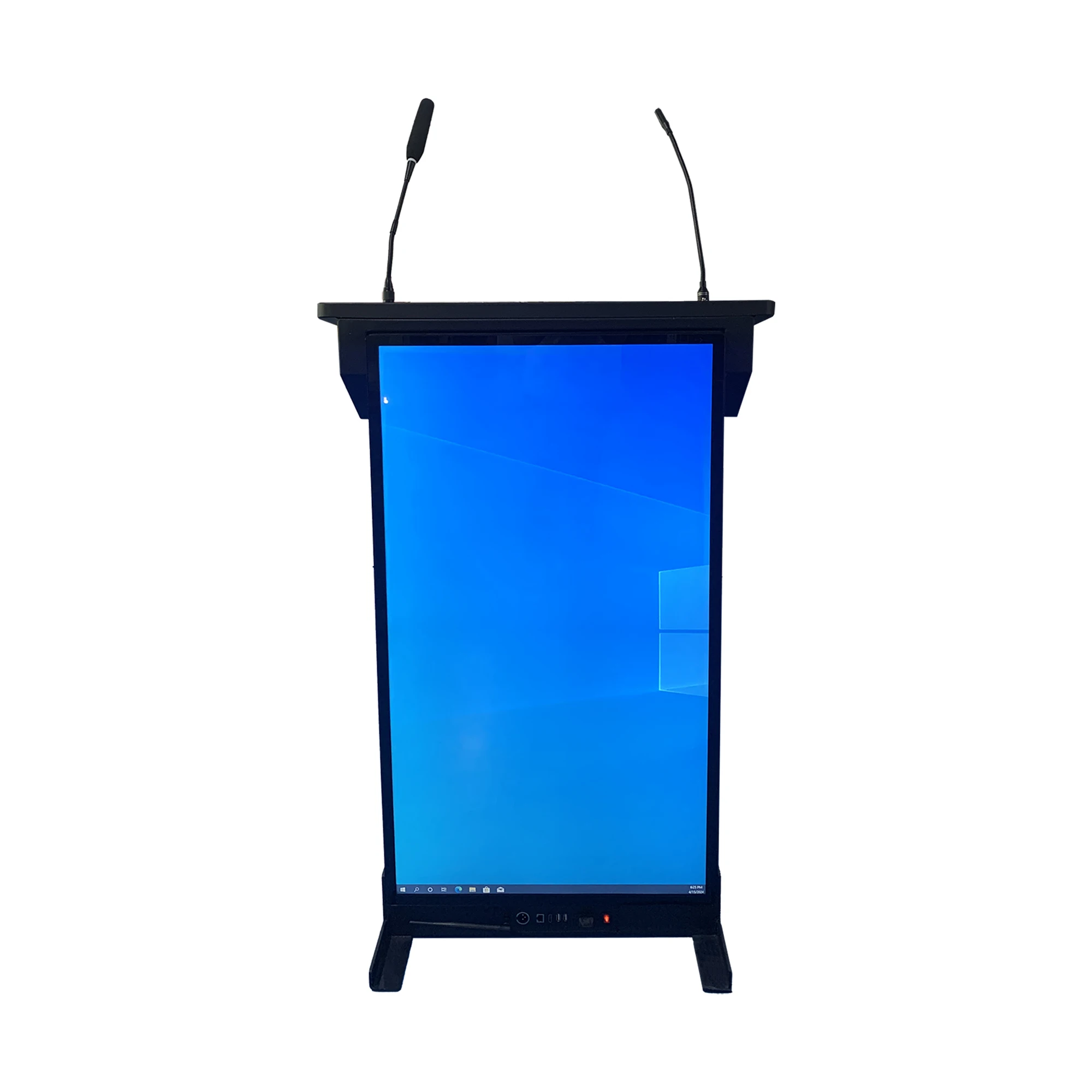 Smart Podium with 32" Front Screen - Height Adjustable Digital Lectern