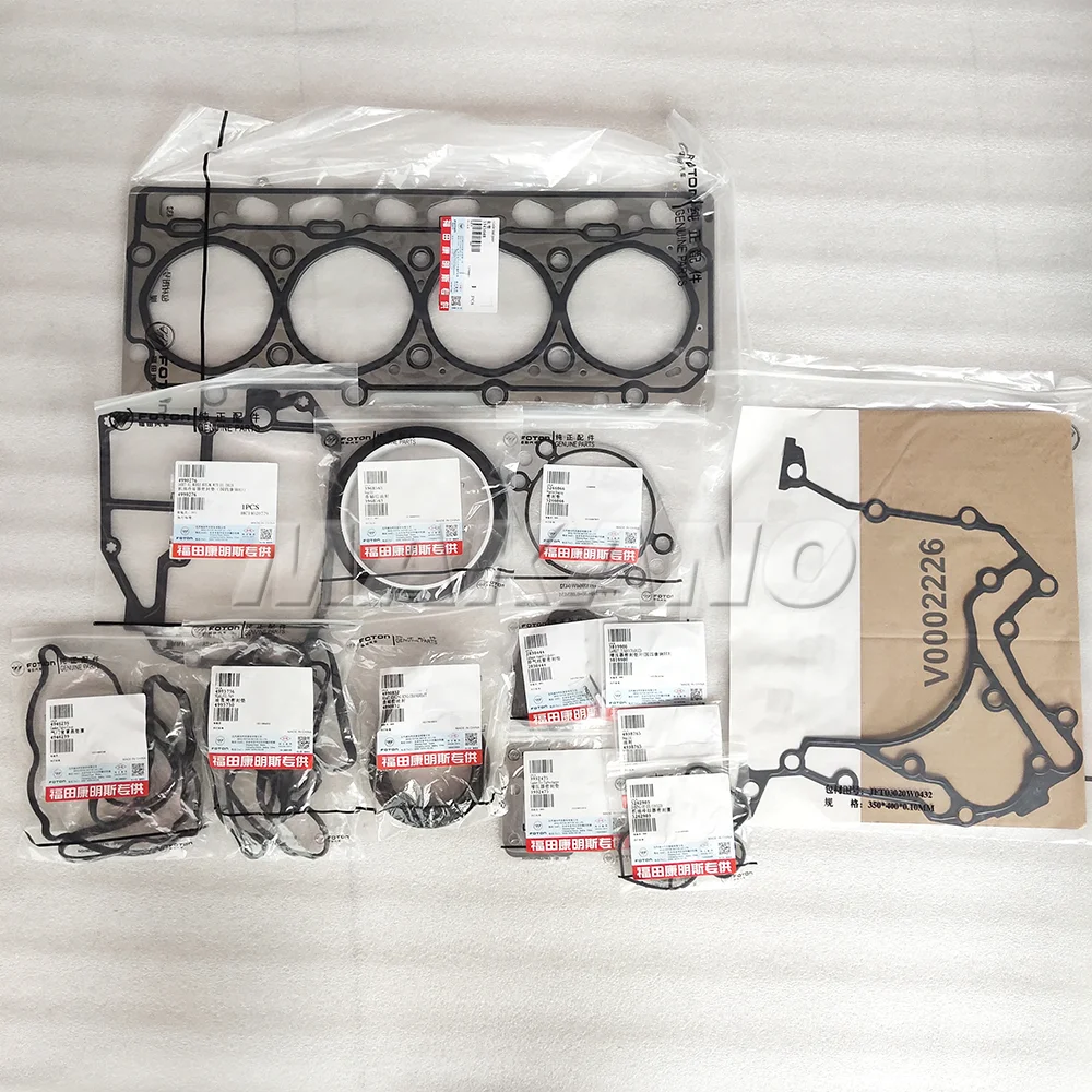 Foton Engine Parts Repair Gasket Kit for ISF3.8 Engines