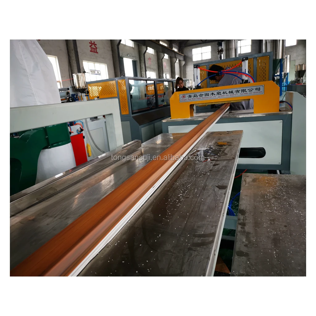 PVC/UPVC/WPC Wood Plastic Composite Shutter Making Machine