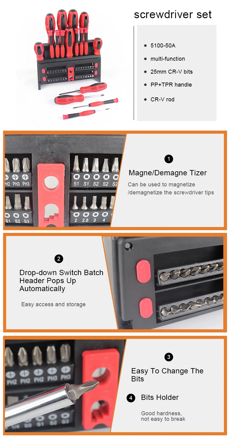 High Quality Alloy Colorful Screwdriver Set 100pcs Screw Driver - Buy ...