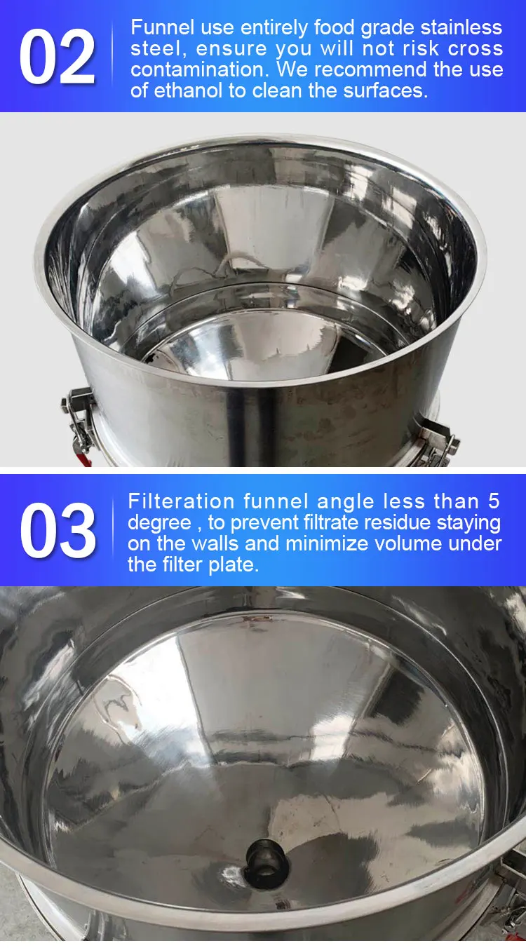 Toption Dewaxing Filter 50l Besar Buchner Corong Filtrasi Vakum - Buy ...