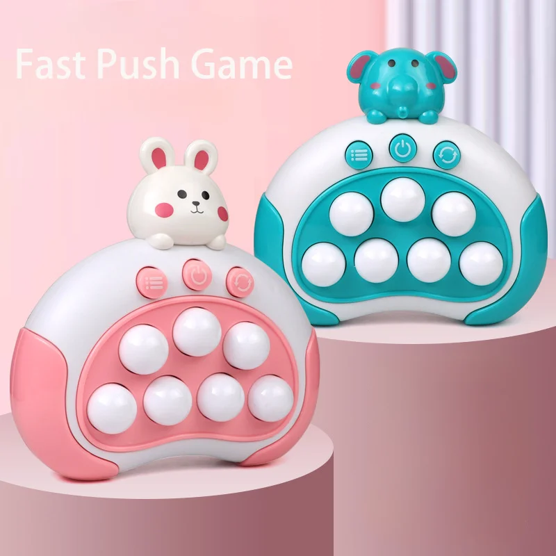 Quick Push Pop Game Fidget Toys for Kids - Stress Relief