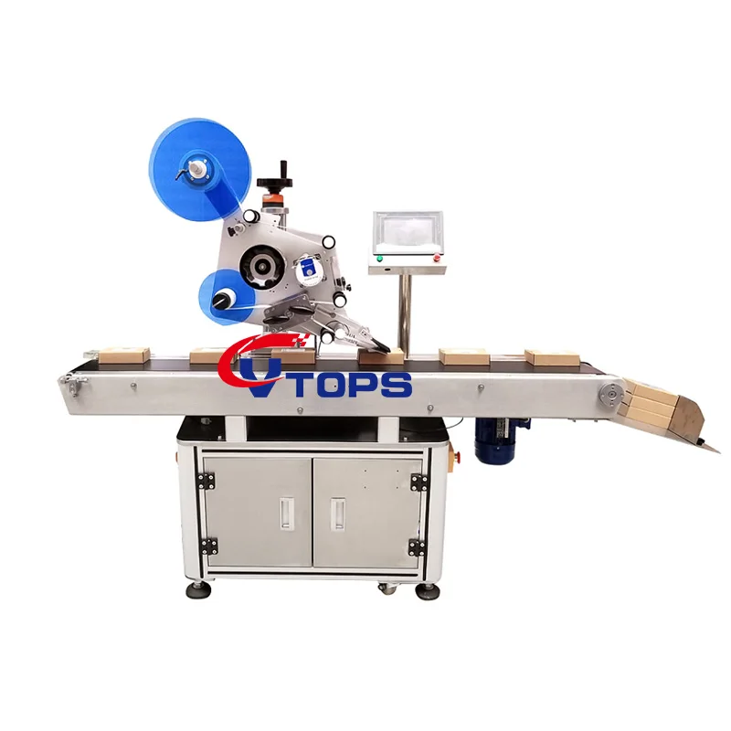 Vtops L831 Automatic Labeler Box Carton Pouch Bag Flat Labeling Machine ...
