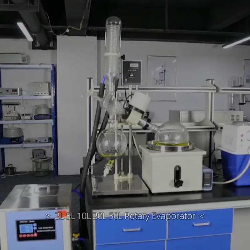 Lab Scale Agitated Thin Film Cooling Crystallizer Distillery Evaporator ...