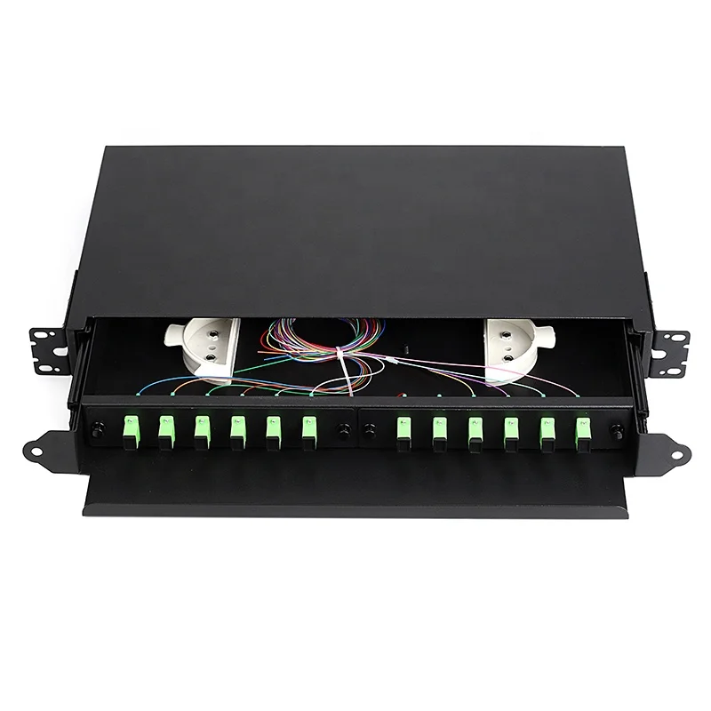 Fiber Optical Patch Panel Sc/apc Interface 12 Port Single Mode With ...
