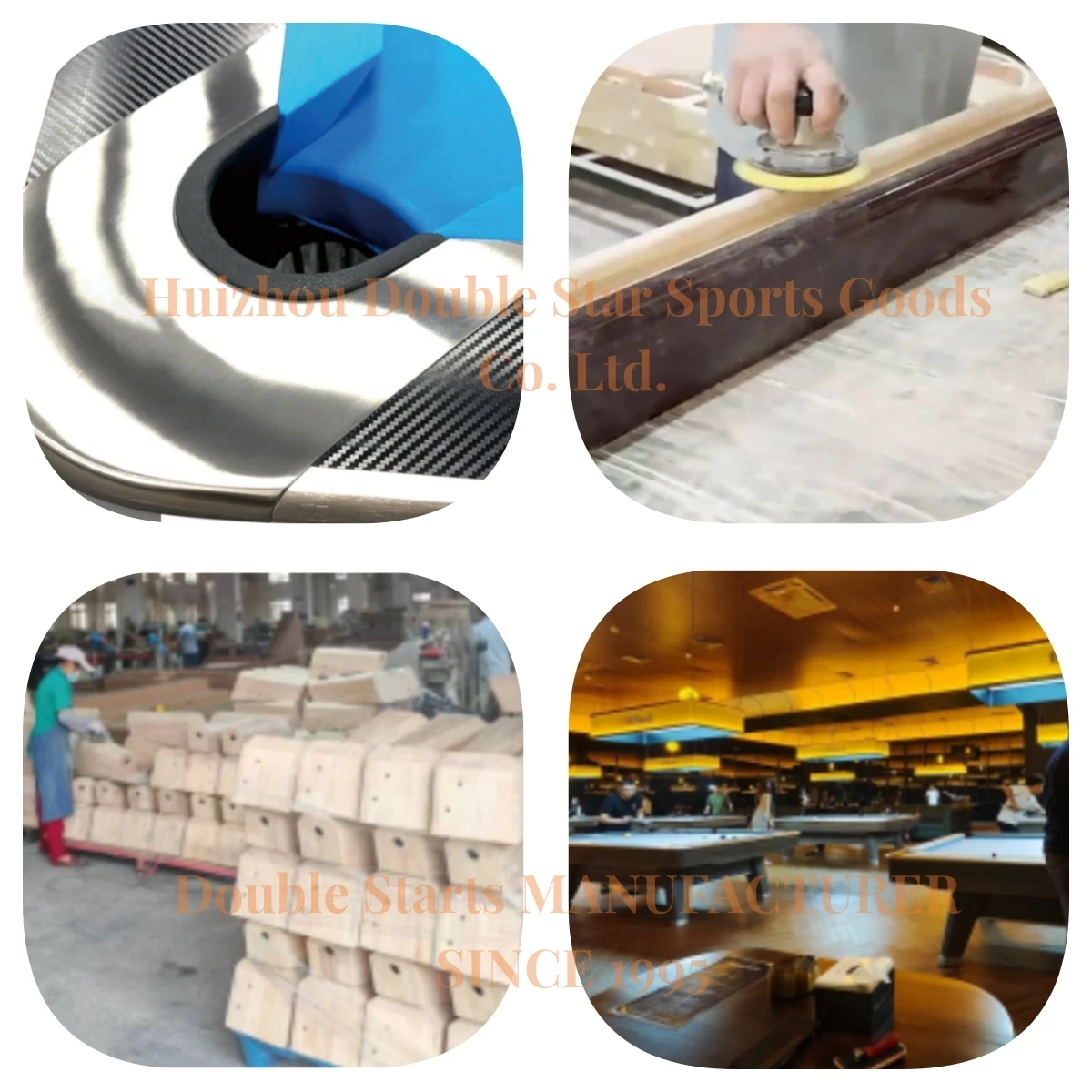 Spower 9FT Black Slate Pool Table - Luxury & Durability