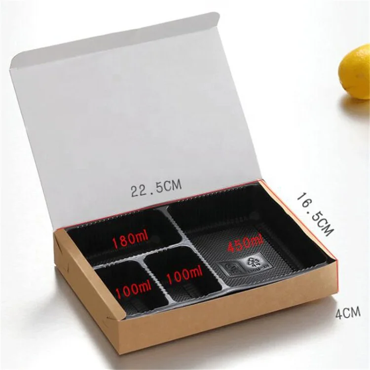 Disposable Custom Printed Food Paper Meal Box In A Box - Buy Disposable ...