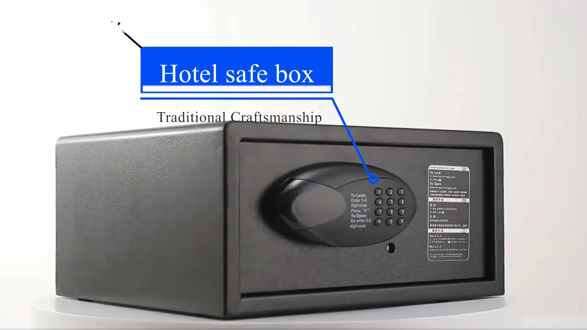 Elsafe Steel Secret Money Deposit Security Electronic Digital Room ...