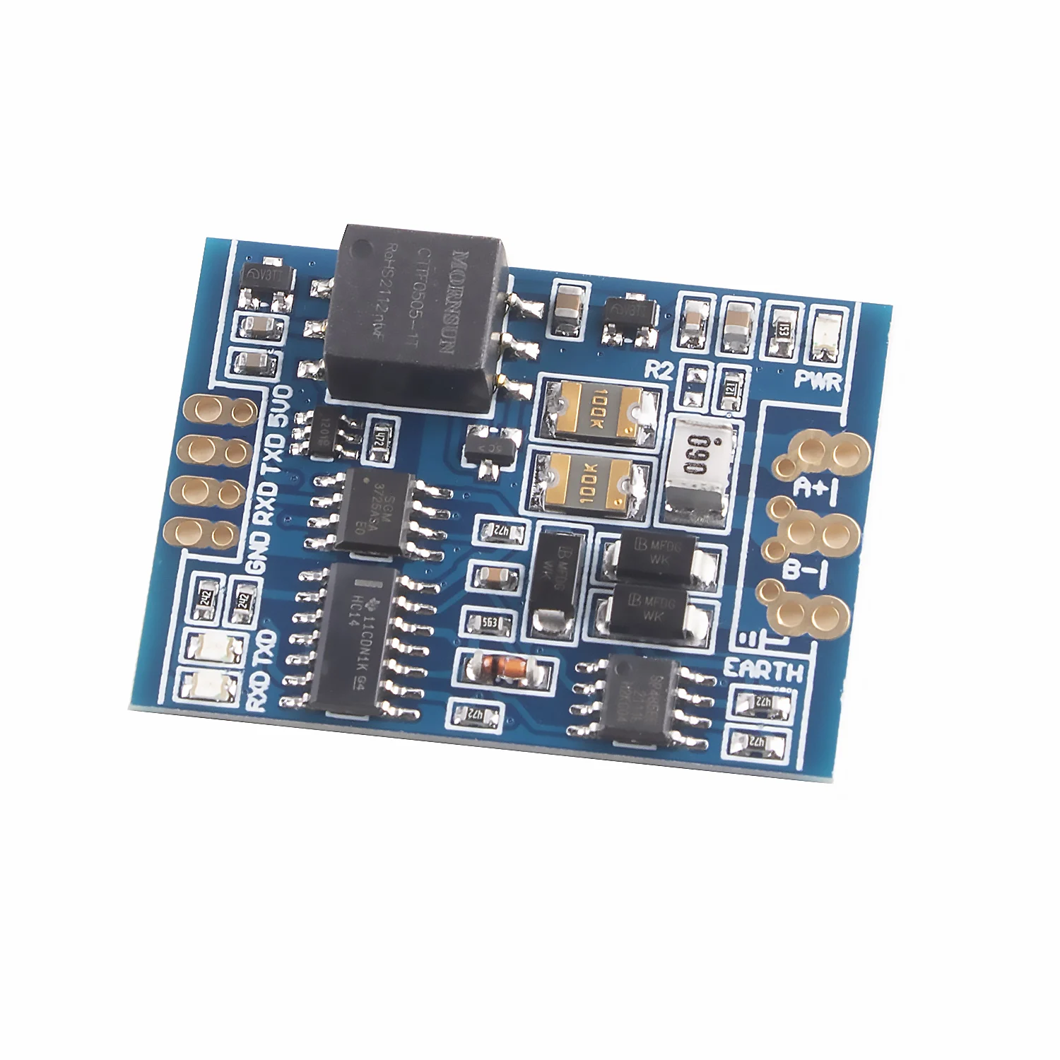 Ttl Uart To Rs485 Isolate Board Serial Converter Adapter Dongle ...