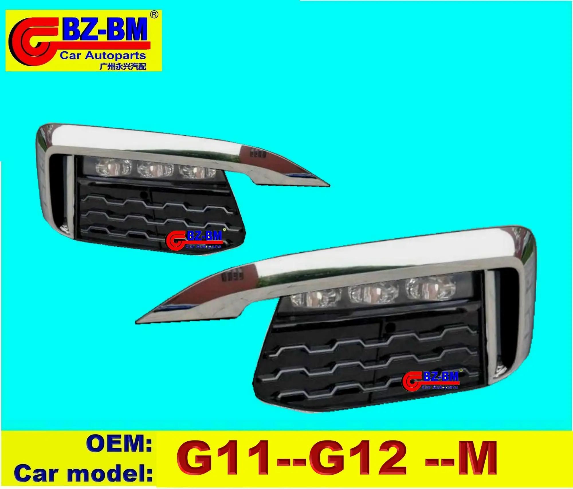 For Bmw Front Bumper Grill Cover Body Part F30 F10 E46 E90 E60 X5e70 ...