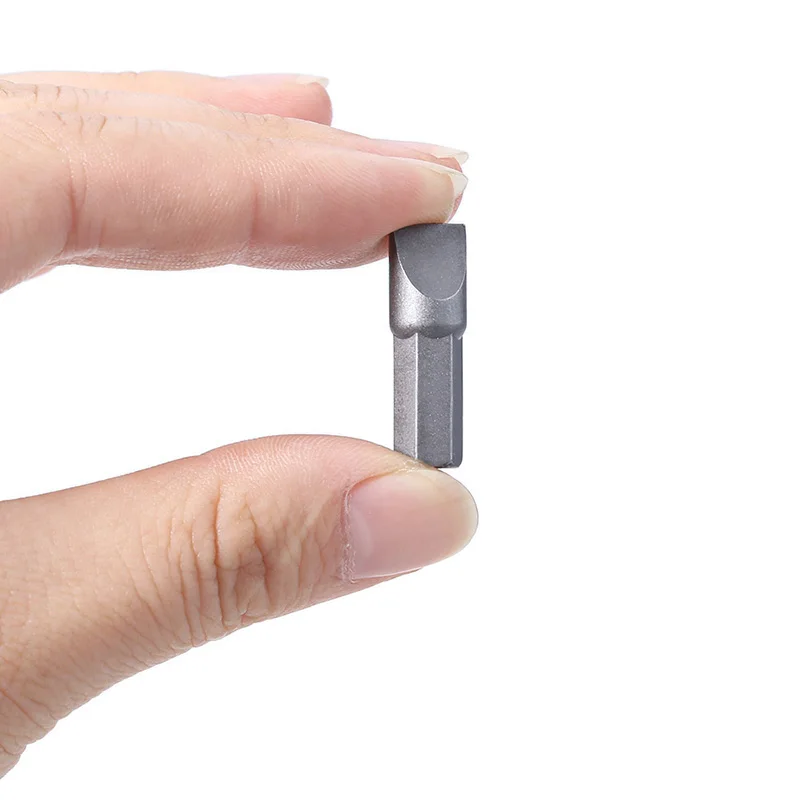 100 Pieces Security Bit Set Tool Box U Type Screwdriver Bits