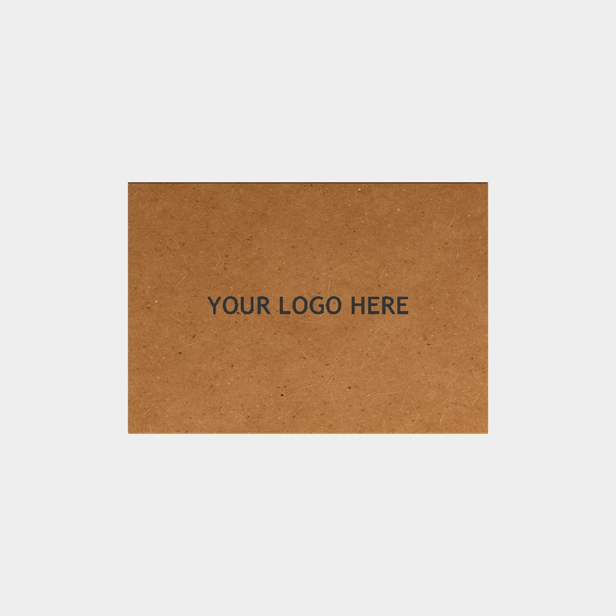 Factory Custom Logo Postcard Packaging Box Kraft Paper Postcard Folding ...