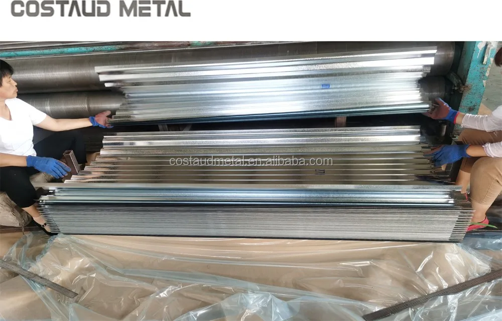 Tole Ondulee/tole Aluzinc/tole Bac Pour L'epaisseur De 0.14-0.30mm ...