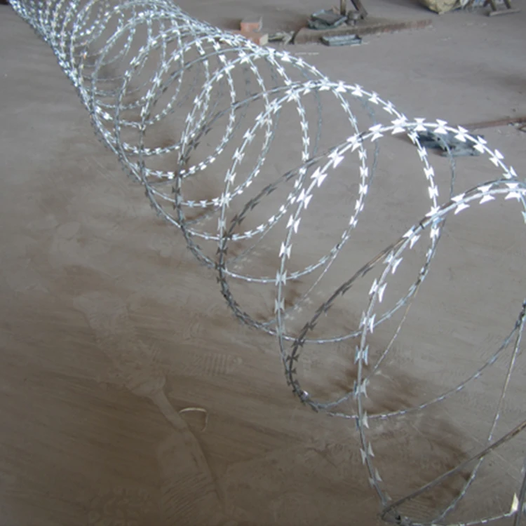 Galvanized Welded Razor Wire Fence - Anti-Theft Mesh