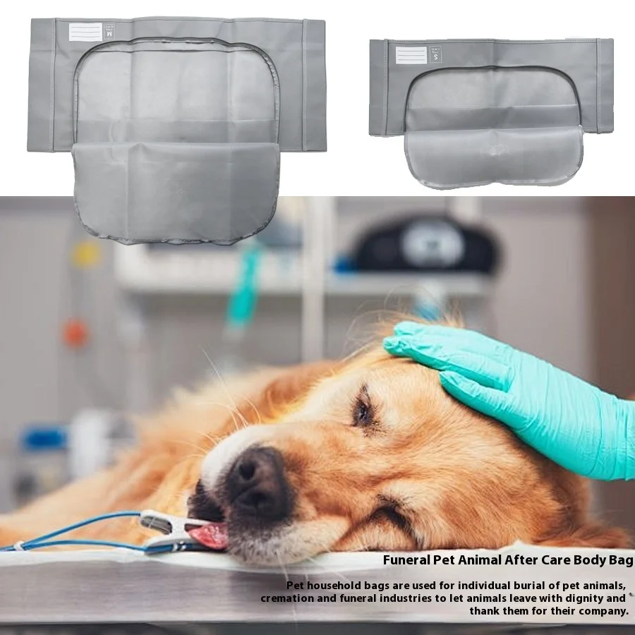 Animal Body Bag for Husbandry Non-Woven Anti-Leakage Pets' Caskets Urns ...