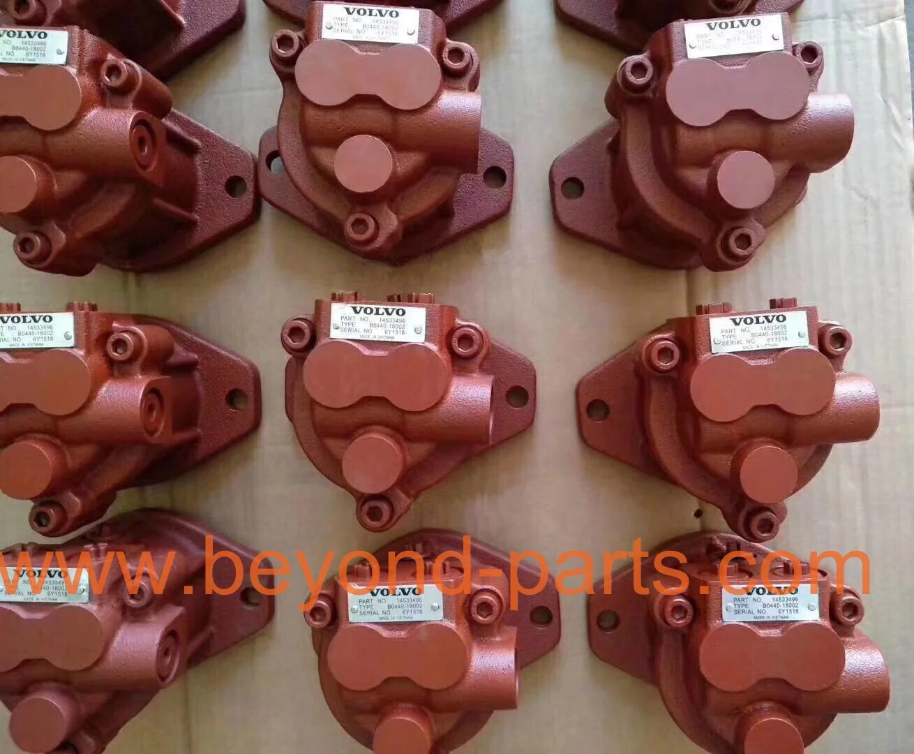 Voe14533496 14533496 E460blc Ec360blc Excavator Parts Engine Fan Motor ...