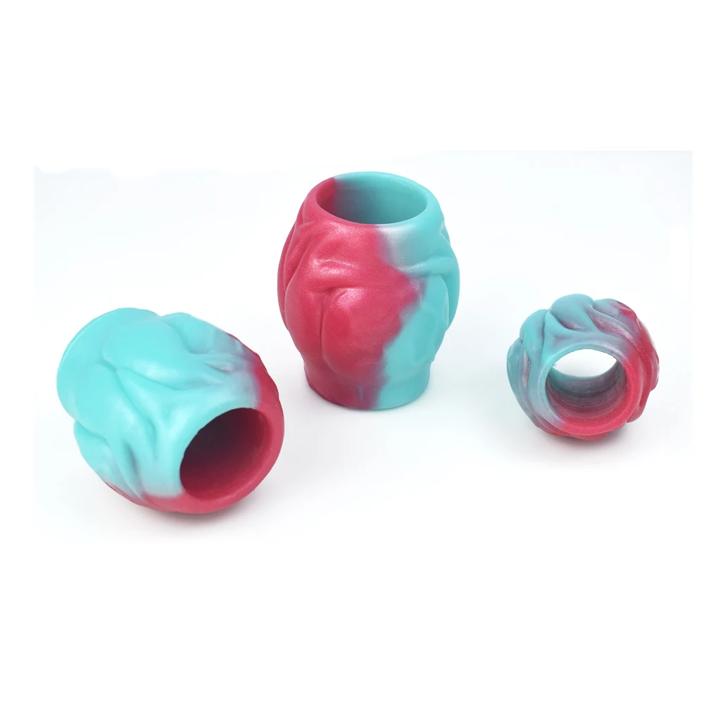 Yocy 3 Sizes Silicone Knot For Male Penis Enlargement Detachable Sex ...