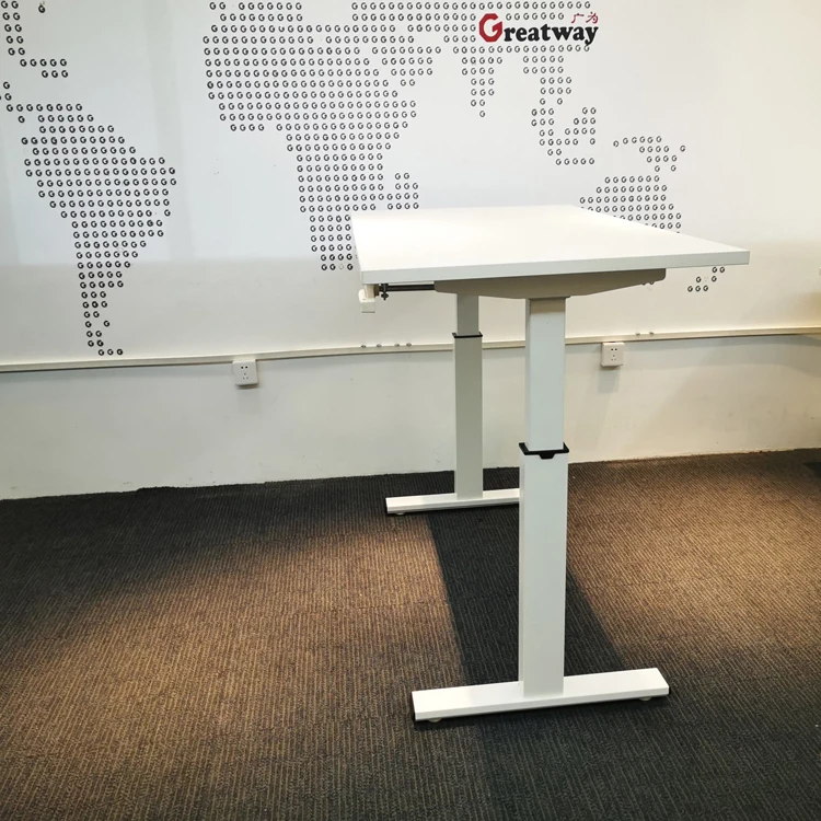 Manual Height Adjustable Table Hand Crank Adjustable Table Base With ...