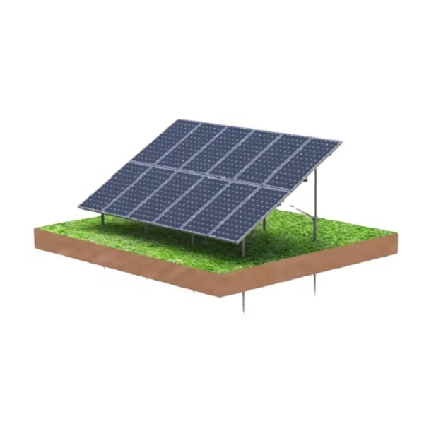 Sunforson Ground Mounted Solar Rack System Ground Solar Energy Bracket ...