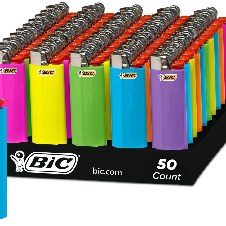 Bic Lighters - Reliable Gas Lighters for Camping & Smoking