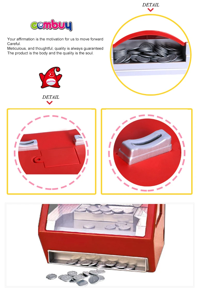 Battery Operated Toy Machine - Kids Mini Coin Pusher Game