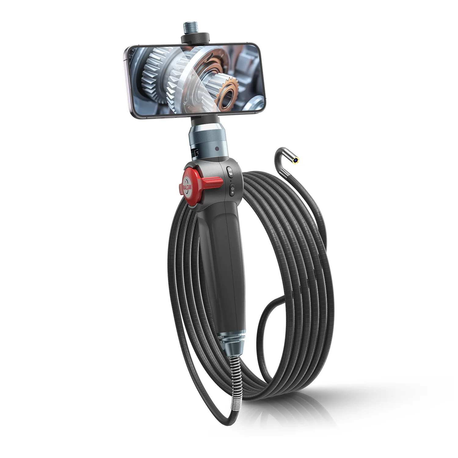 Ralcam H406a 360 Degree Borescope Camera,Borescope Articulating With ...