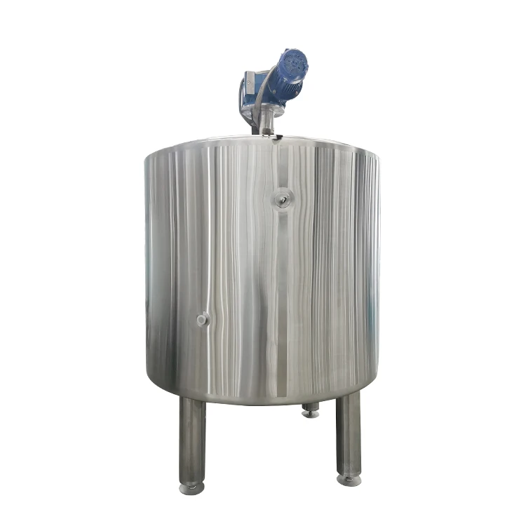 Factory Price Stainless Steel Mixing Tank with Agitator for Food ...