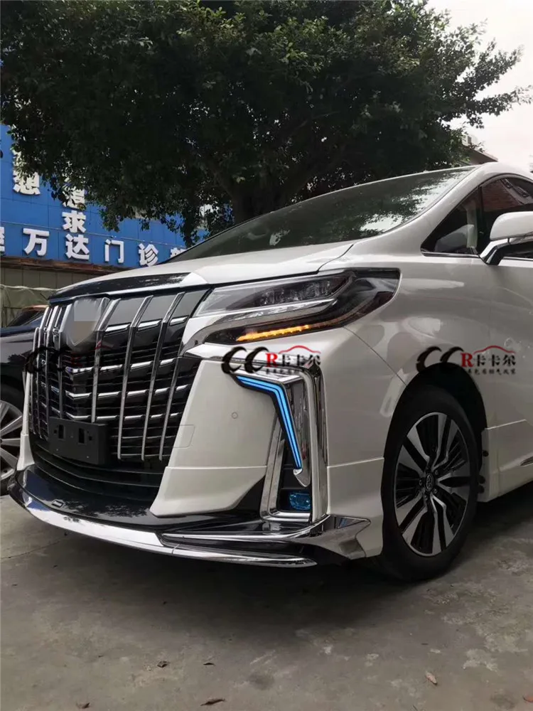 SC Style Front Bumper for Toyota Alphard 2015-2016 | Mona Lisa Body Kit ...