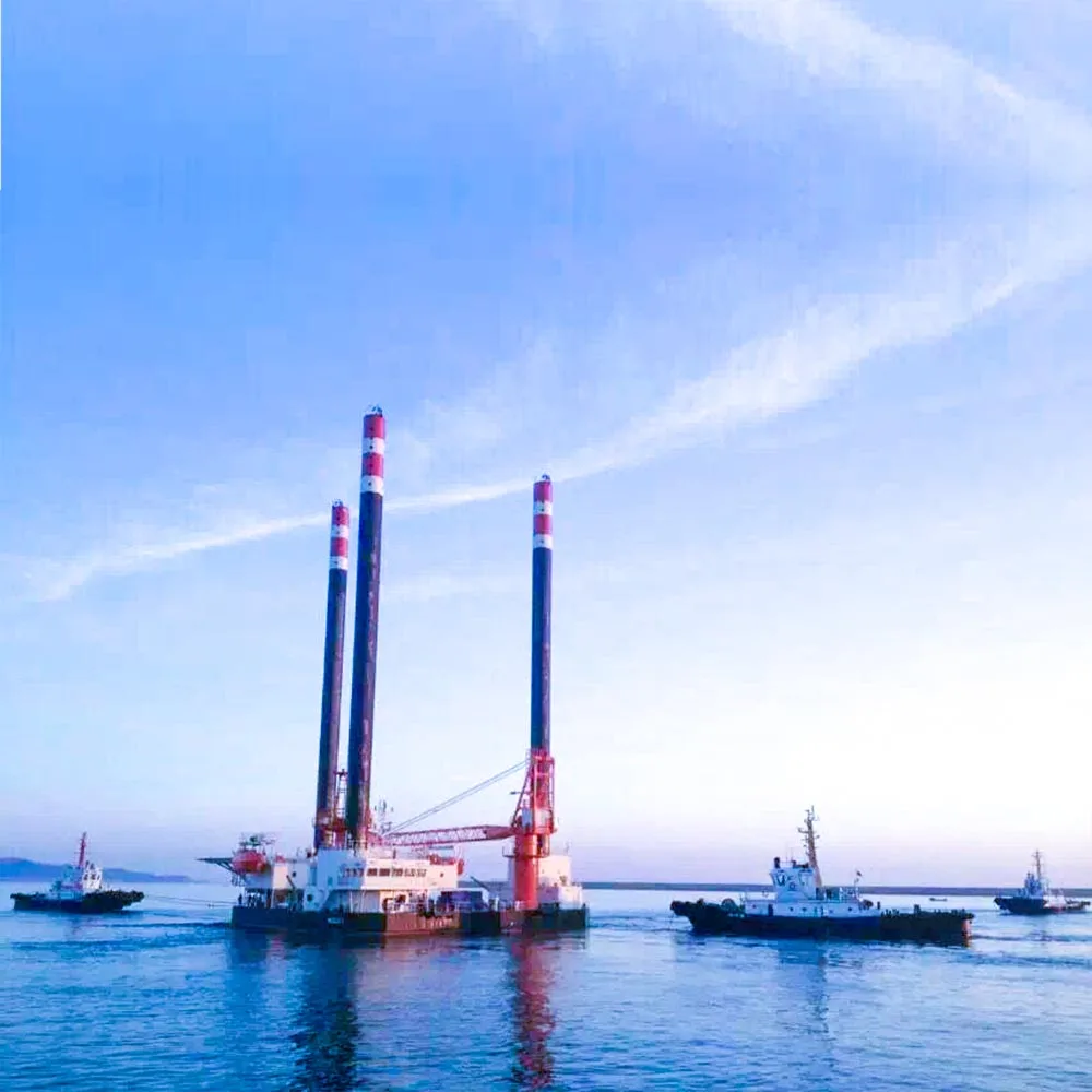 225FT SEU OFFSHORE Three-Legged Self-Elevating Jack up Barge