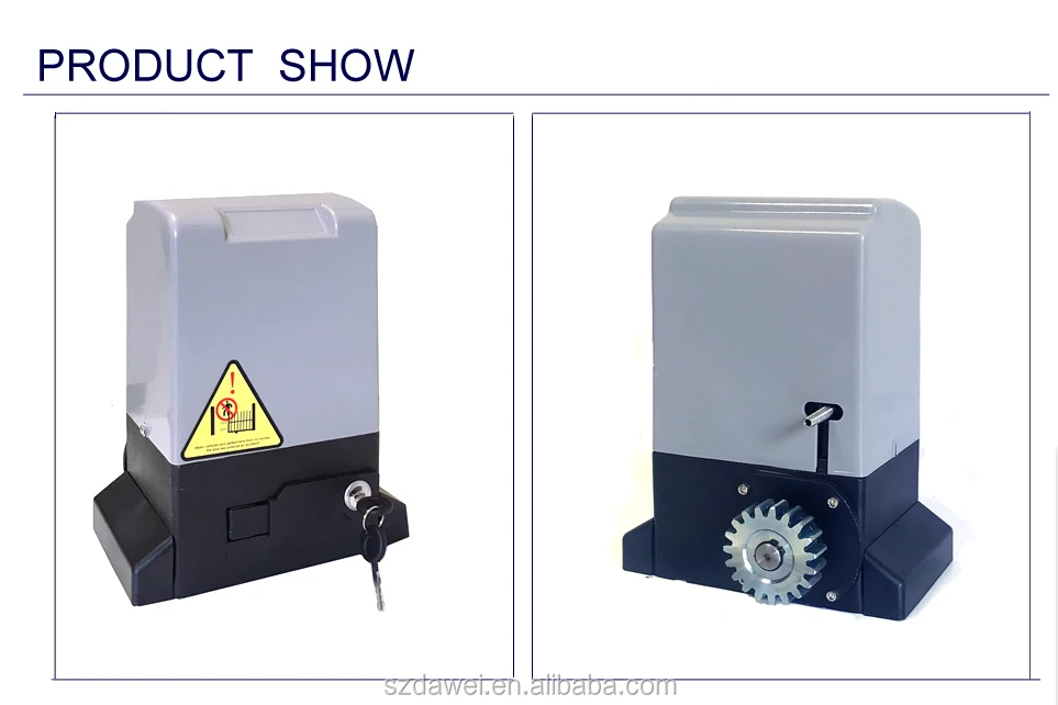 Spring Limit Switch Sliding Gate Opener for 600kg Door