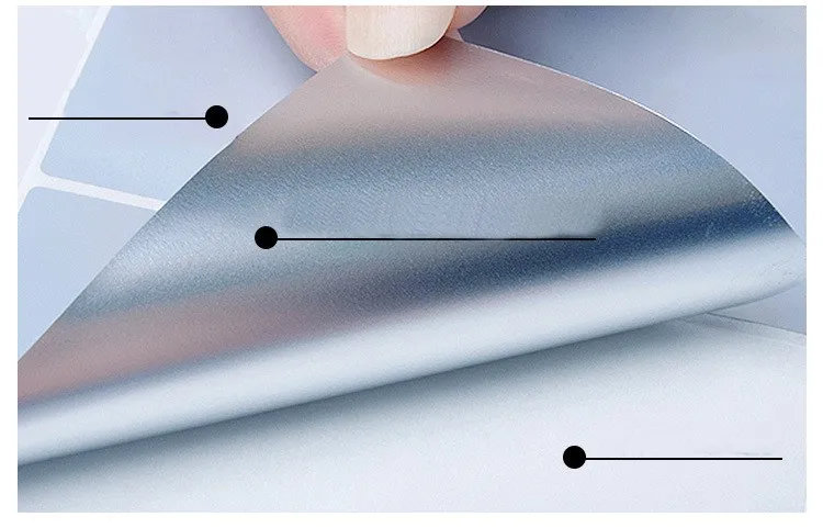 Waterproof Matte Silver Heat Resistant Barcode High Temperature ...