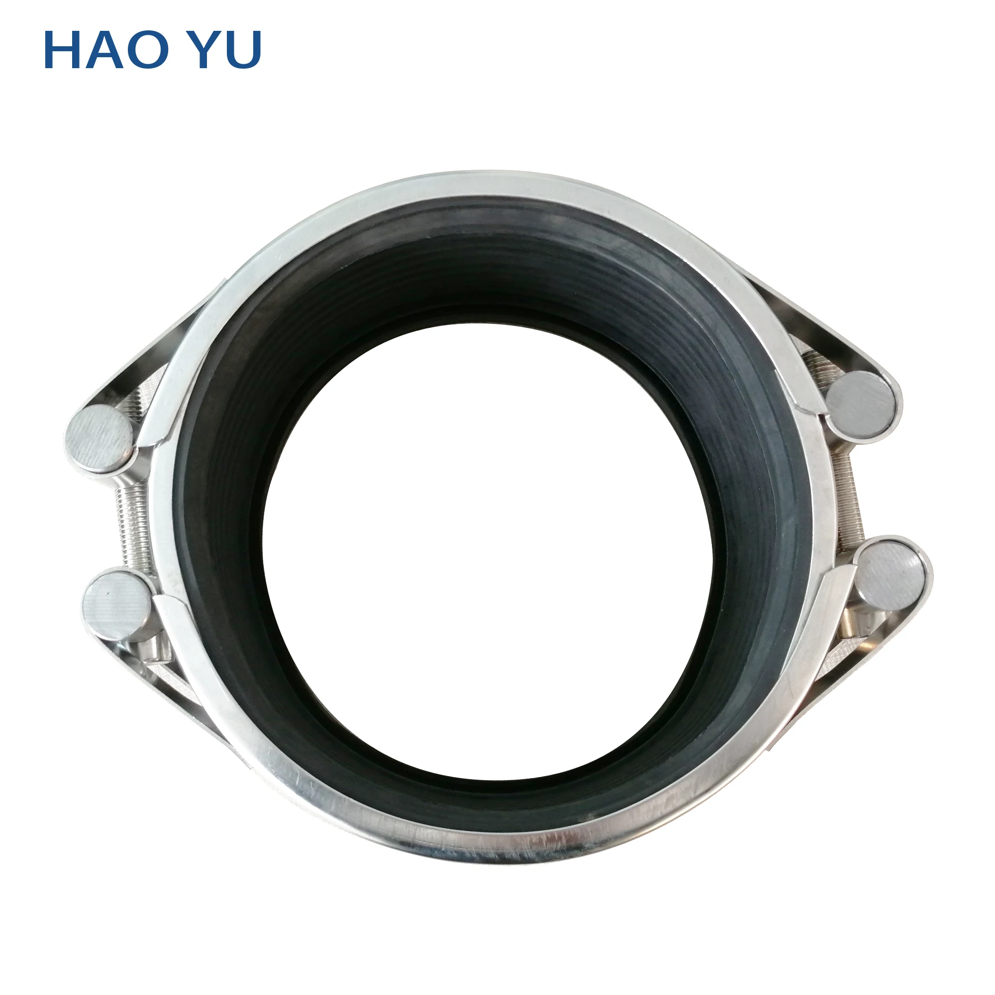 Heavy Duty Stainless Steel Leak Pipe Repair Clamps Straub With Two-side ...