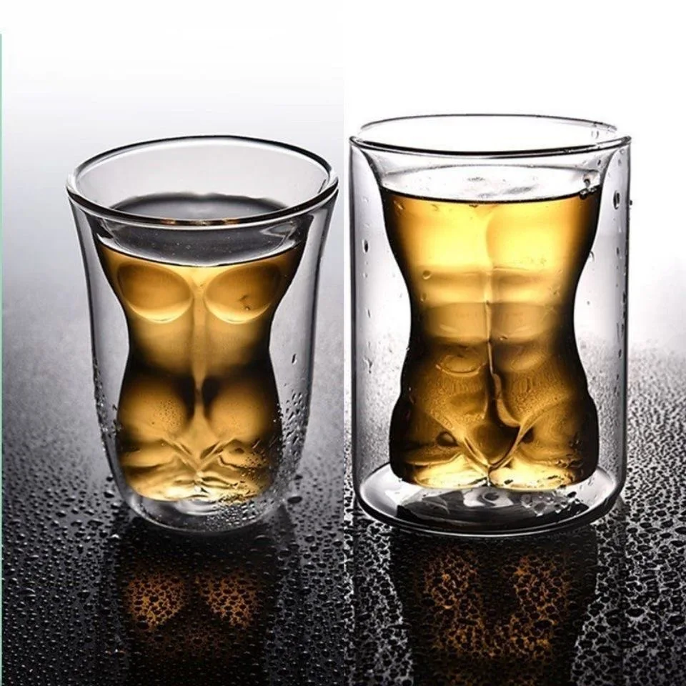 Sexy Bikini Glass Cup - 60ml Lead-Free Crystal Shot Glass