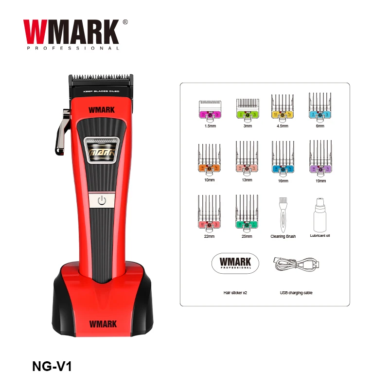 WMARK NG-VT1 Brushless Outer Motor Rotor Detail Trimmer 440C Stainless ...