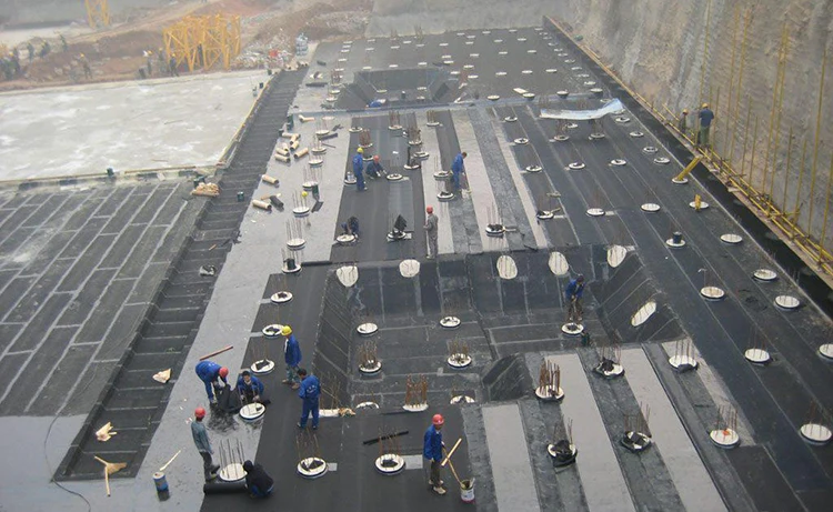 Self Adhesive SBS Modified Bitumen Asphalt Waterproof Membrane