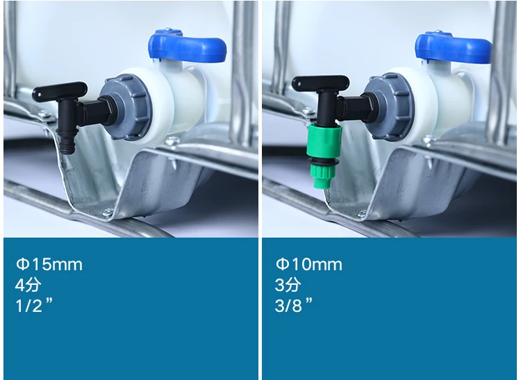 S60*6 Durable Ibc Tank Drum Coupling/ Fittings Valve Irrigation ...
