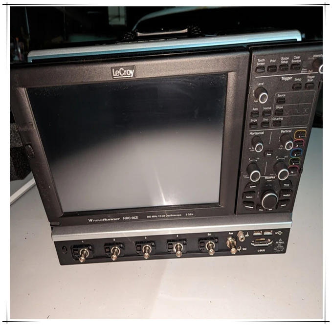 Used Lecroy Waverunner 606zi Oscilloscope 600mhz Bandwidth Digital ...