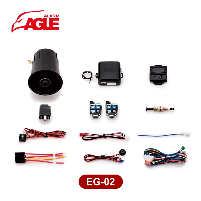 Eagle Model Hot Sale Anti-hijacking Security Alarm One Way Car Alarm In ...