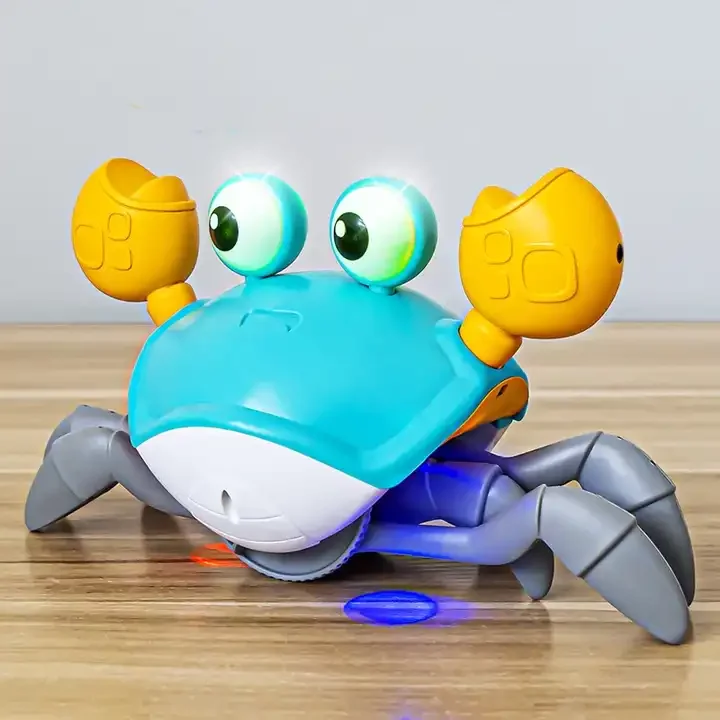 Et New Design Kawaill Crawling Crab Baby Toy For Infant Interactive ...