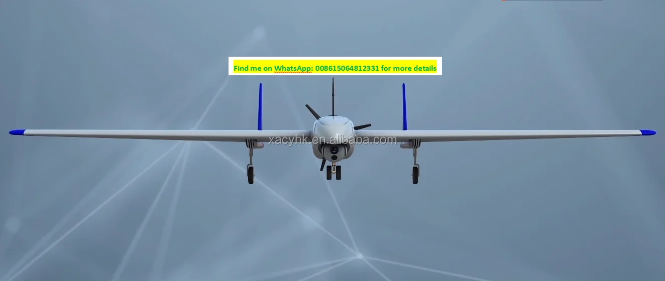 20kg Large Payload Fixed Wing Long Range And Long Endurance Commercial ...