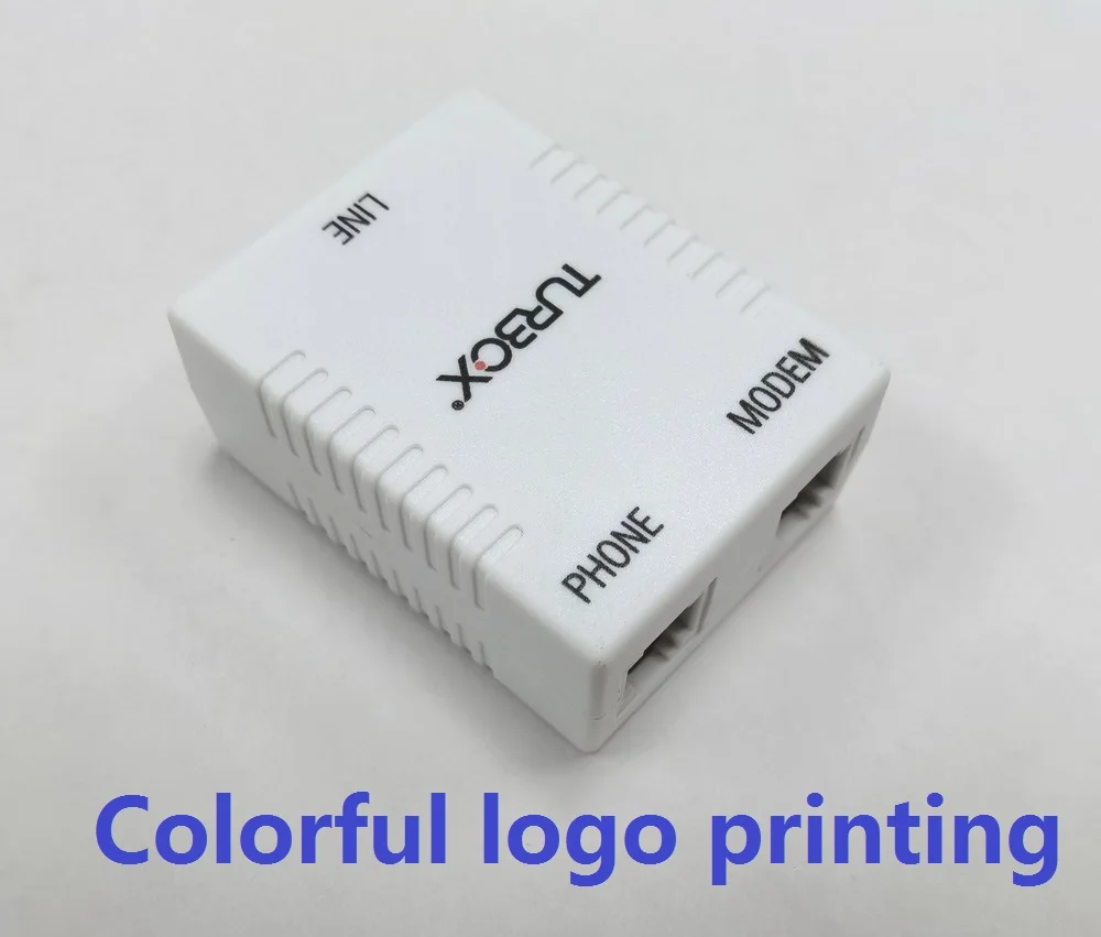 Rj11 Adsl Vdsl Two Port Modem Splitter Filter Simple Micro Filter Adsl ...