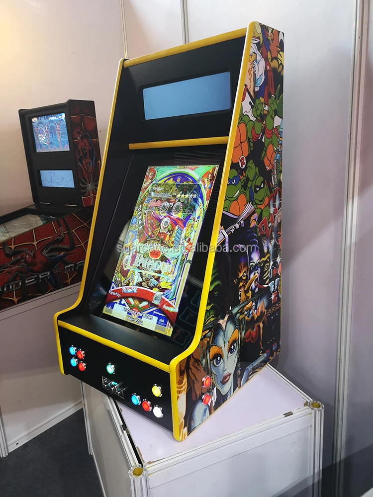 Pinball Machine Without Flippers - Three Screen Display