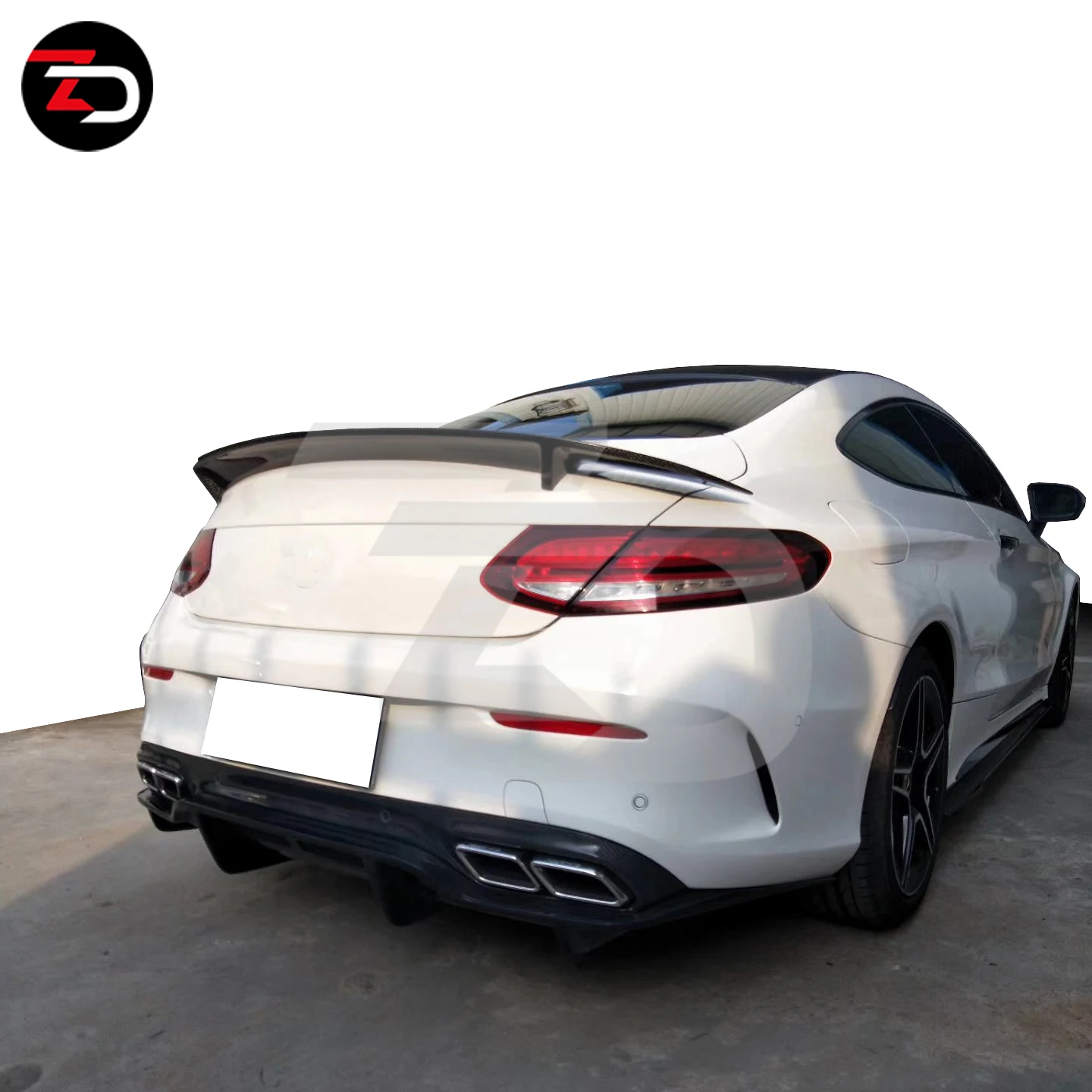Enhance Your C Class Coupe with ZD Carbon Fiber Body Kit